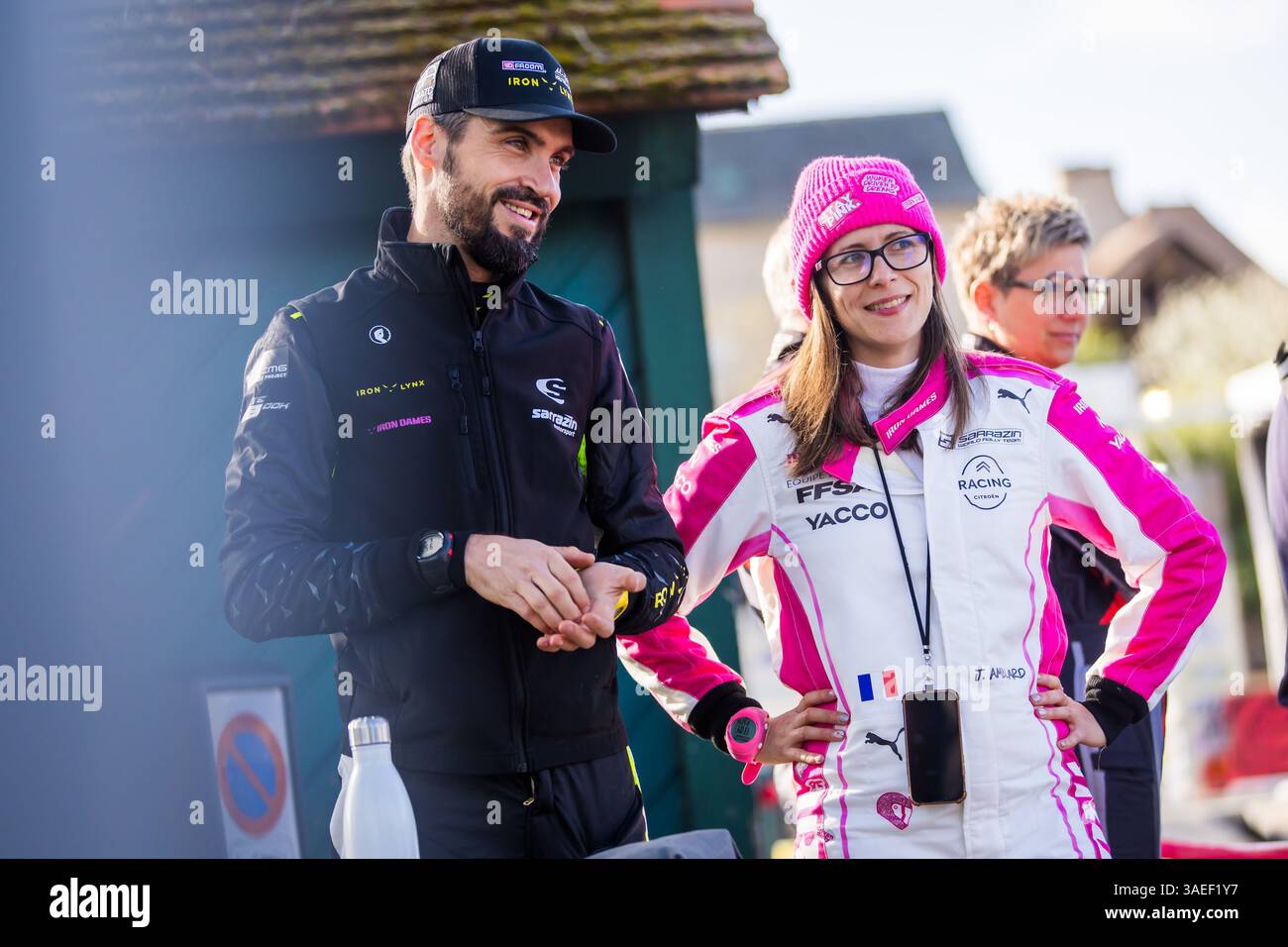 Capdenac, France. 06th Apr, 2025. RUMEAU Sarah, AMBLARD Julie, Citroën ...