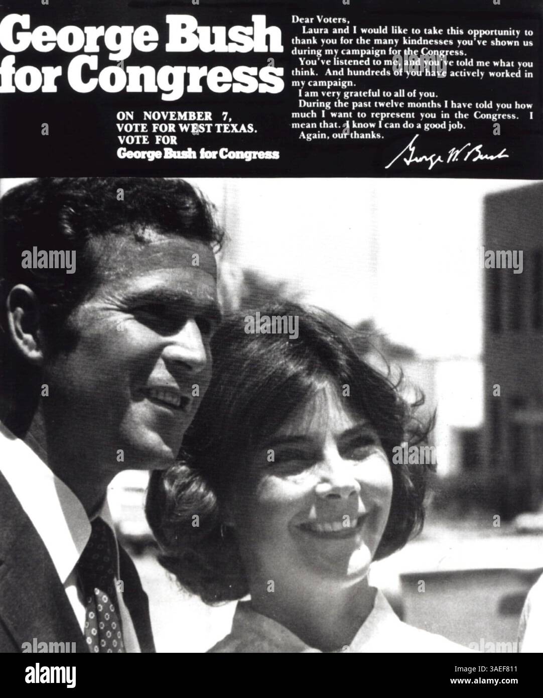 Young george w bush hi-res stock photography and images - Alamy