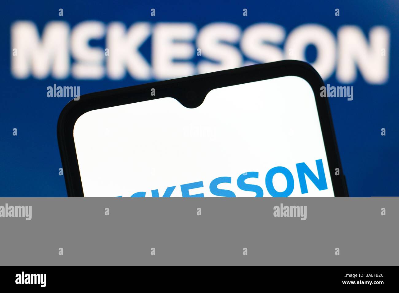 Canada. 6th Apr, 2025. In this photo illustration, the McKesson ...