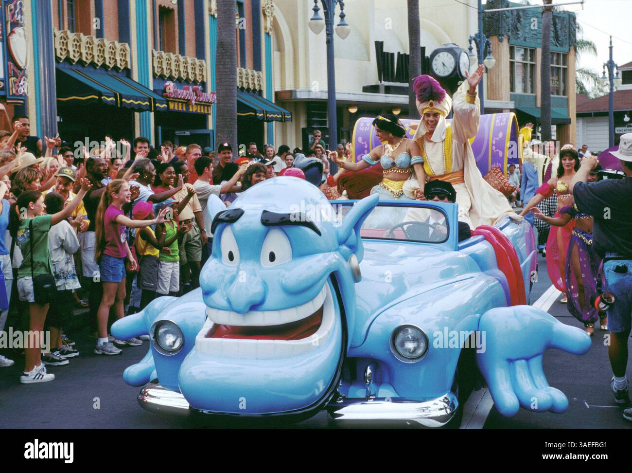 Apr 01, 2001; Orlando, FL, USA; Aladdin parade at Disney MGM studios ...