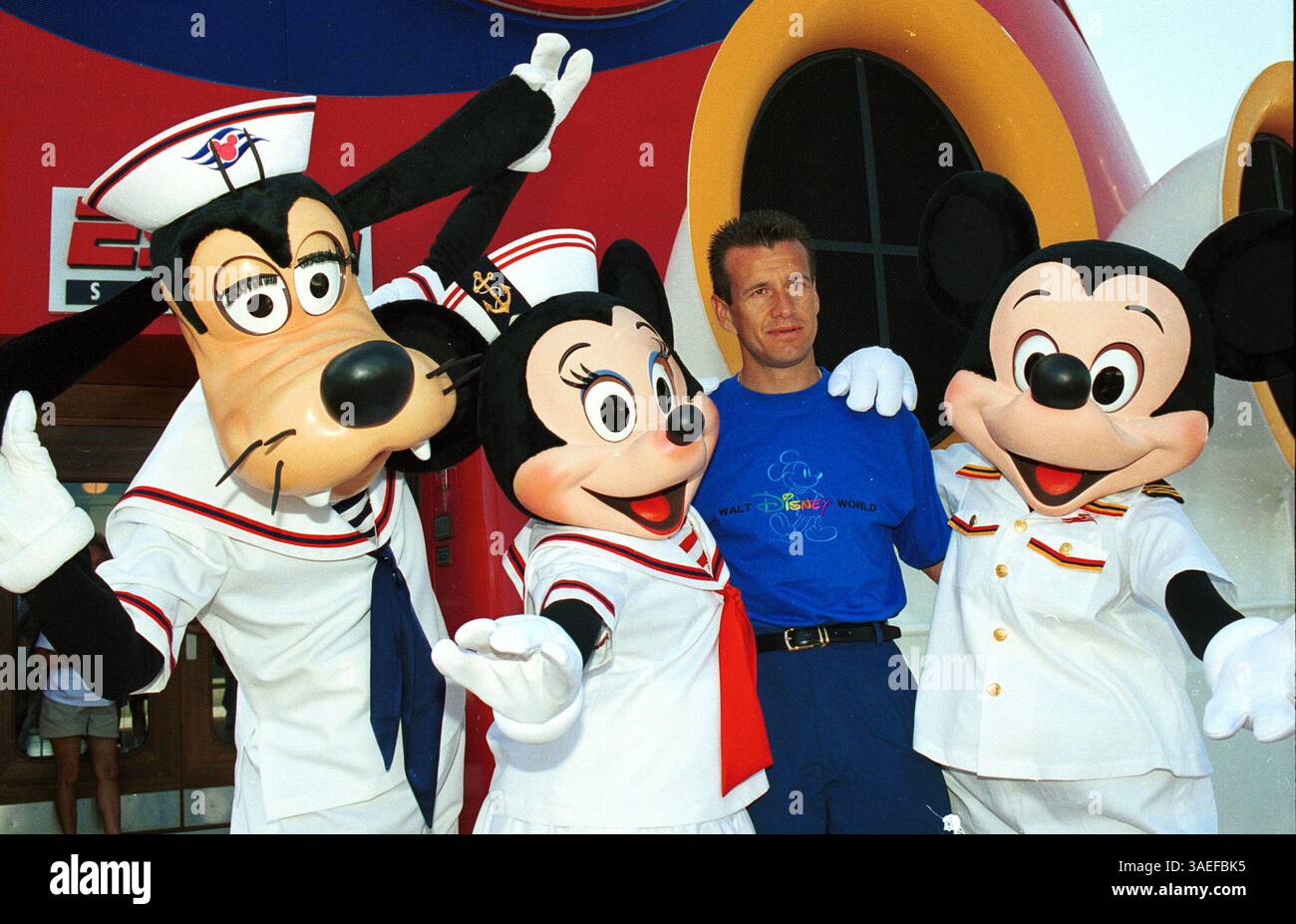Jul 29, 1998; Florida, USA; Brazilian soccer star DUNGA poses with the ...