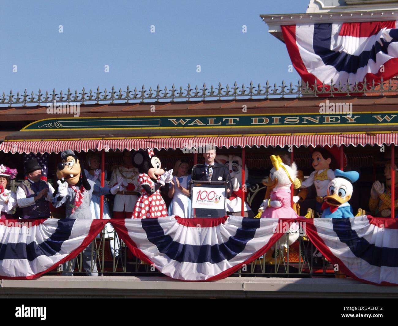 Oct 01, 2001; Orlando, Florida, USA; Walt Disney World marks its 30th ...