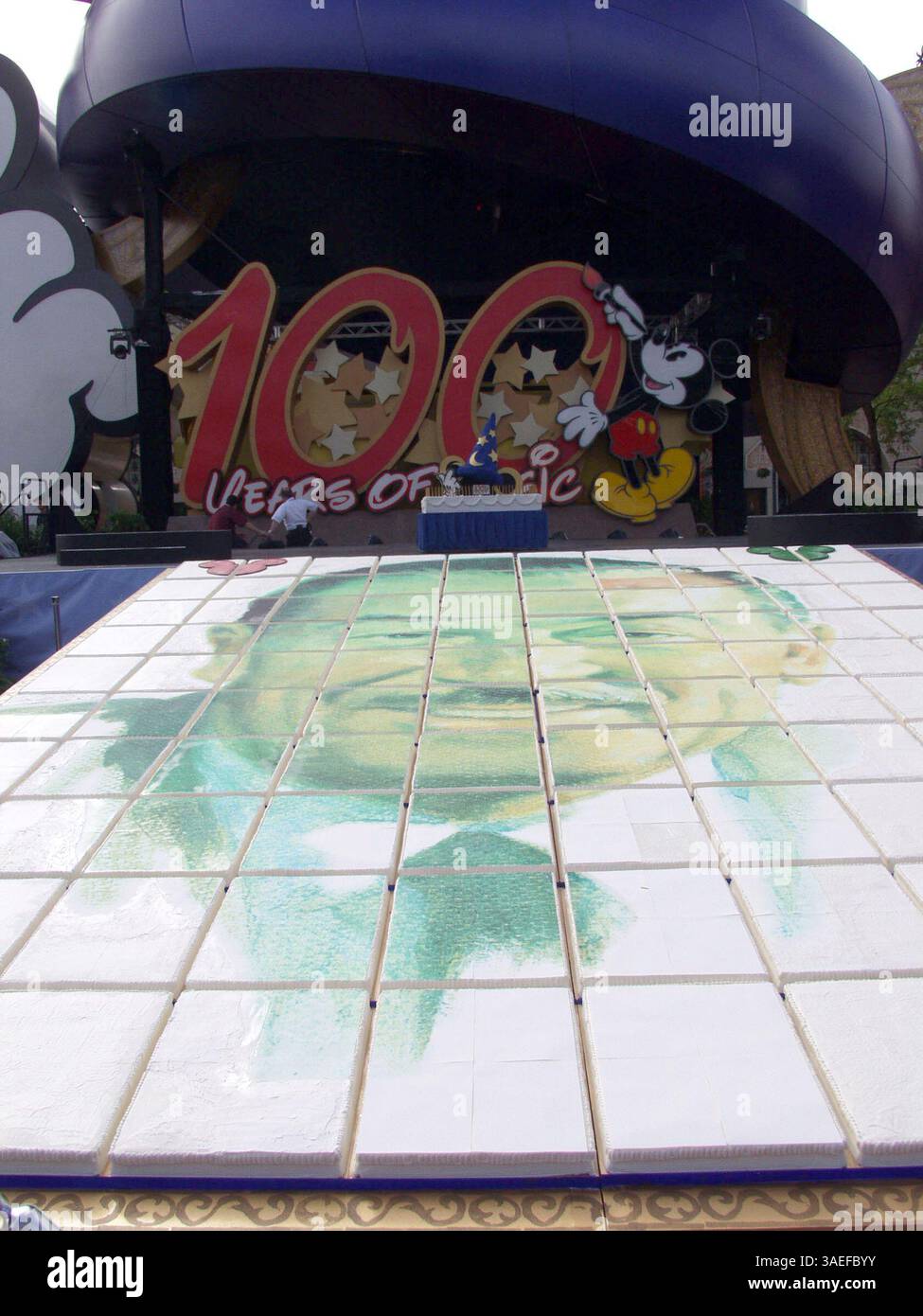 Dec 05, 2001; Orlando, FL, USA; For the 100th anniversary of Walt ...