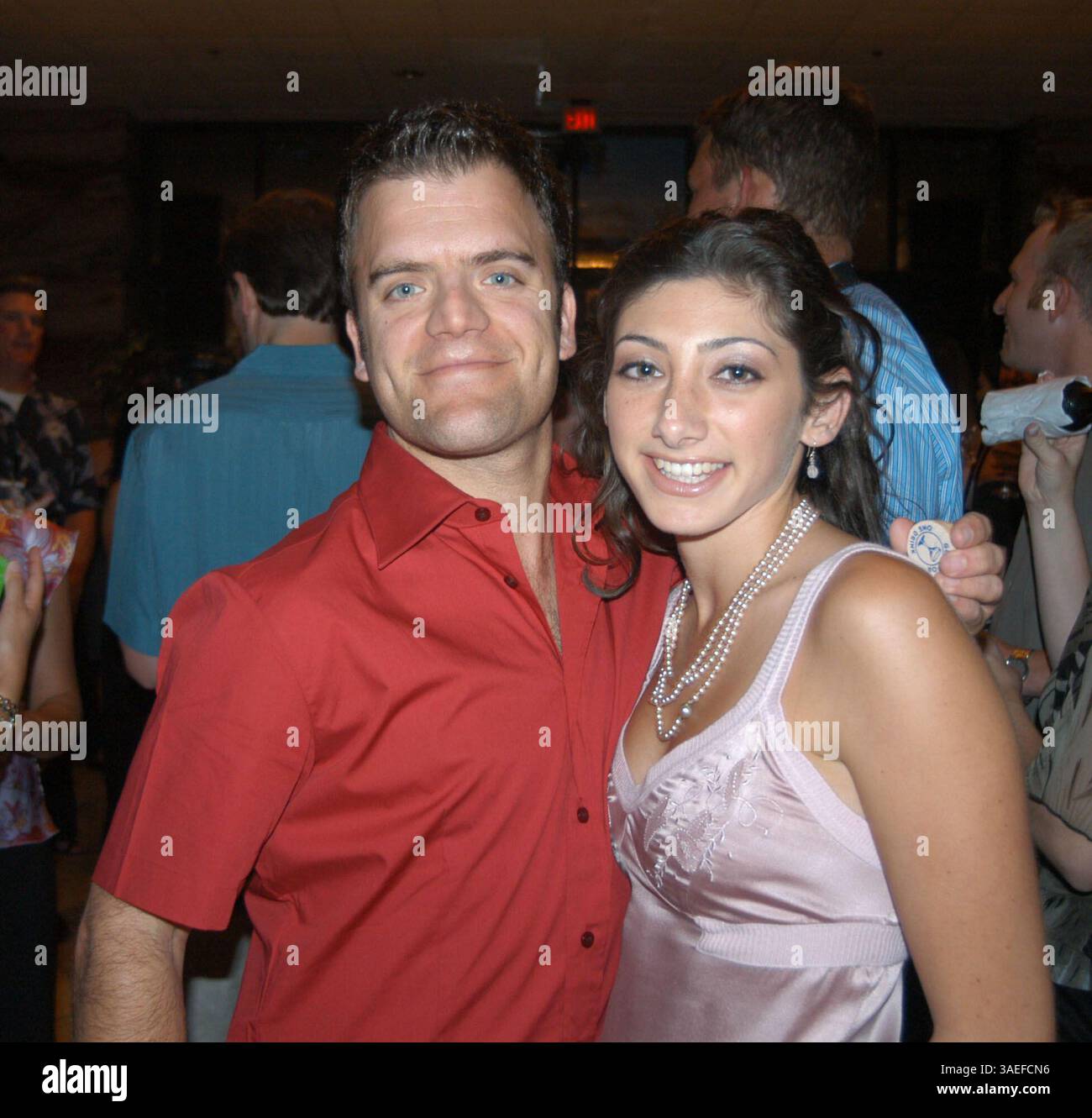 Jun 04, 2004; Austin, TX, USA; Actor KEVIN WEISMAN with companion JODI ...