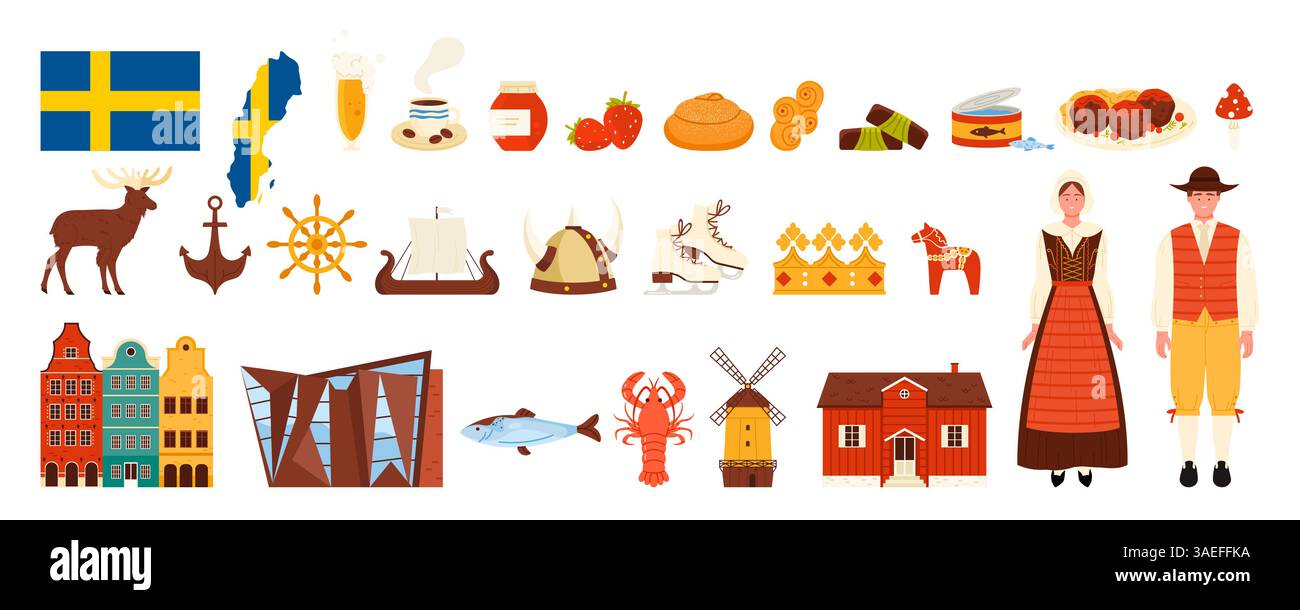 Travel to Swedish. Culture, traditional food, landmarks, and heritage ...