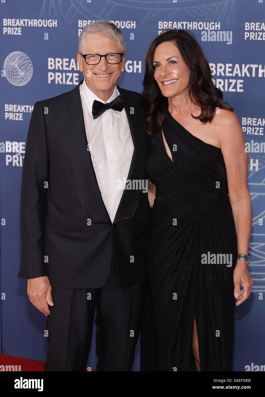 Bill Gates, Paula Hurd attend the 11th Breakthrough Prize Ceremony at ...