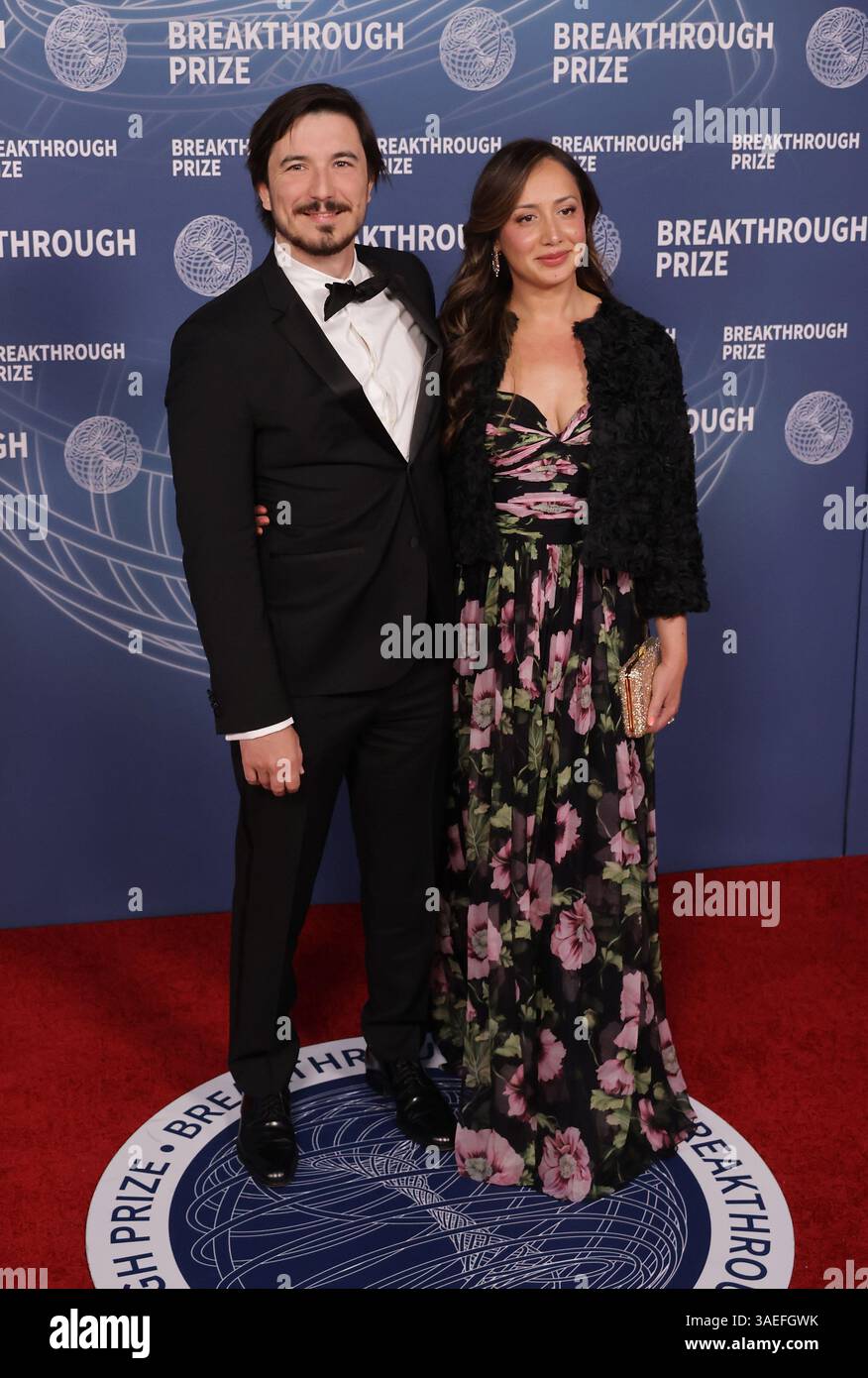 Vladimir Tenev, Celina Tenev attend the 11th Breakthrough Prize ...