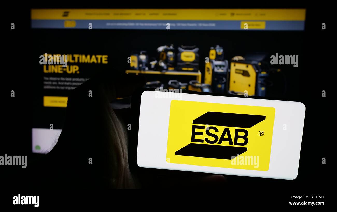 Germany. 7th Nov, 2024. In this photo illustration, a person is holding ...