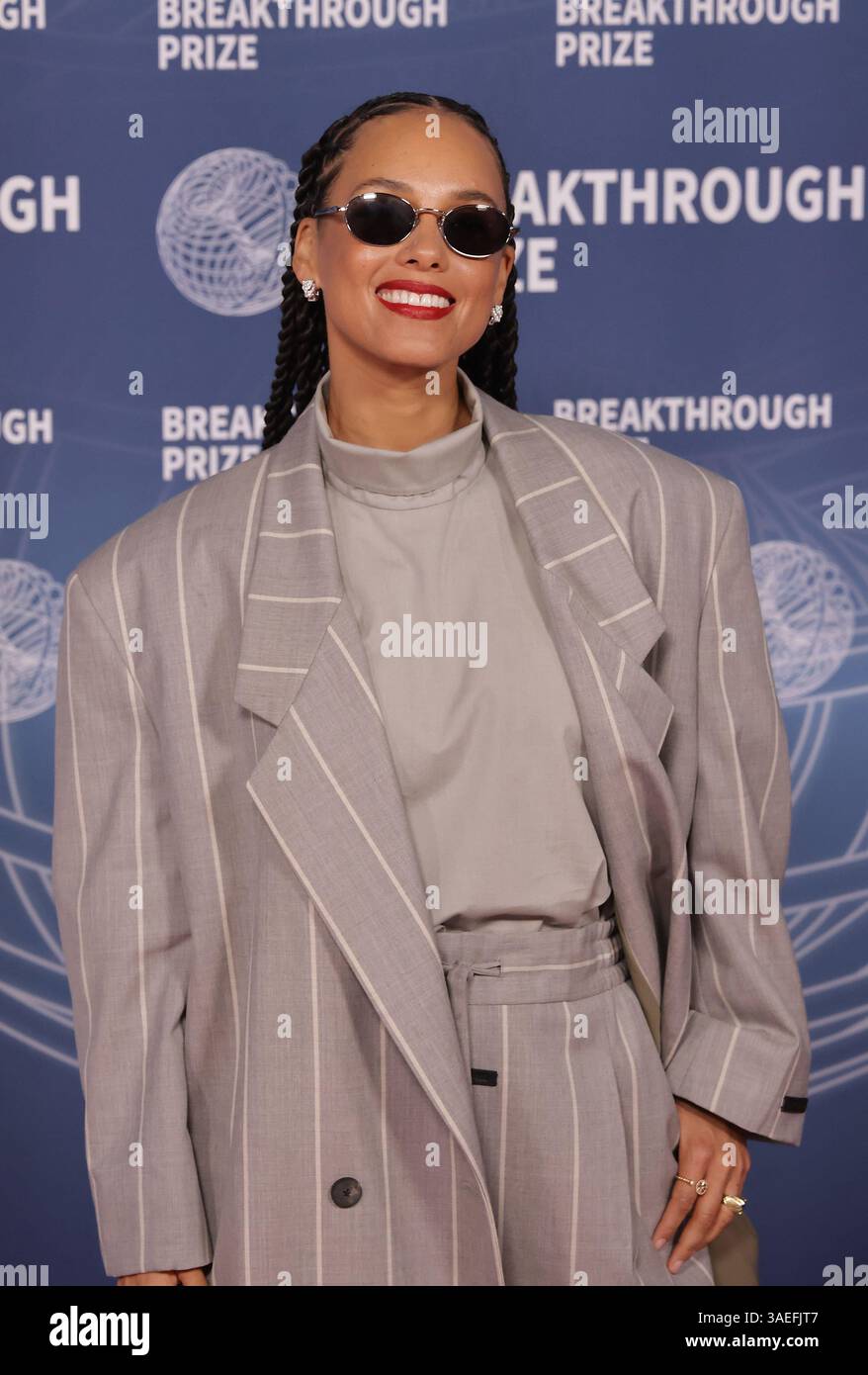 Santa Monica, USA. 06th Apr, 2025. Alicia Keys attends the 11th ...