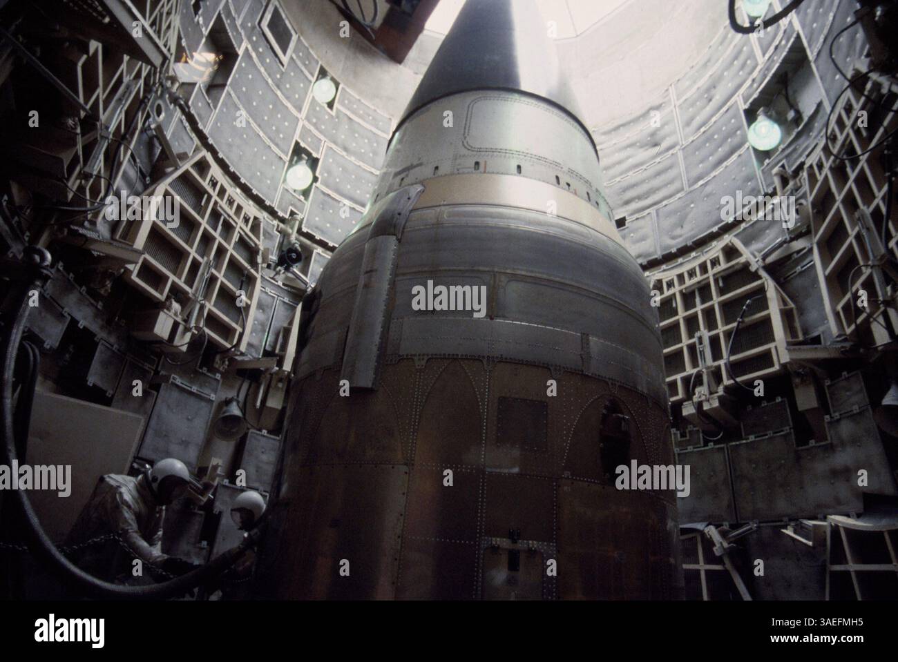 May 25, 1994; Tucson, Arizona, USA; The Titan II Intercontinental ...