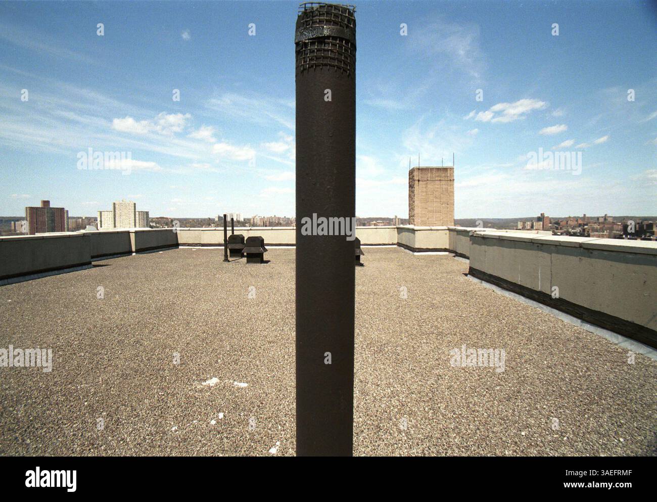Jan 17, 1998; Bronx, NY, USA; View of the South Bronx from the roof of ...