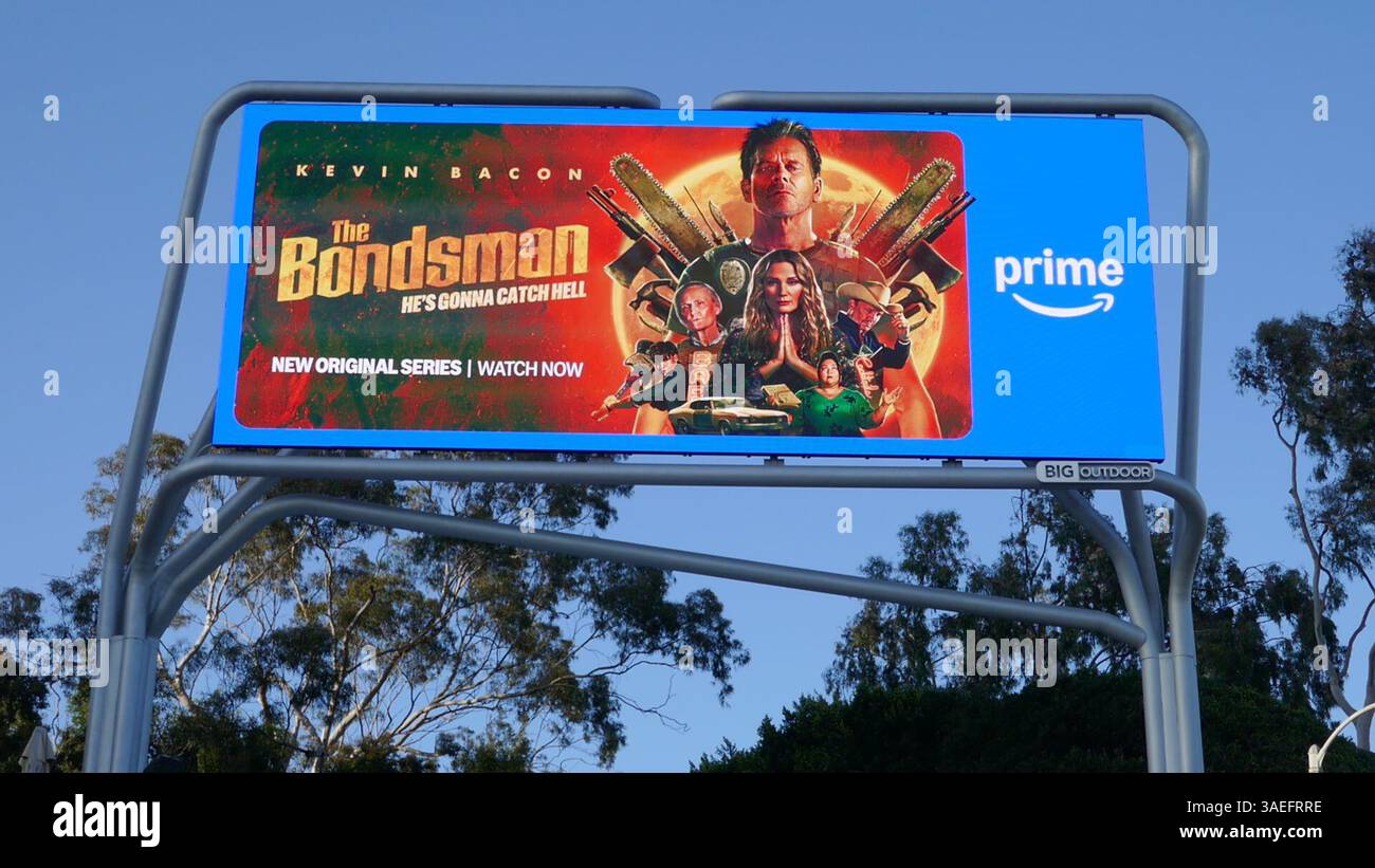 Los Angeles, California, USA 4th April 2025 Kevin Bacon The Bondsman ...