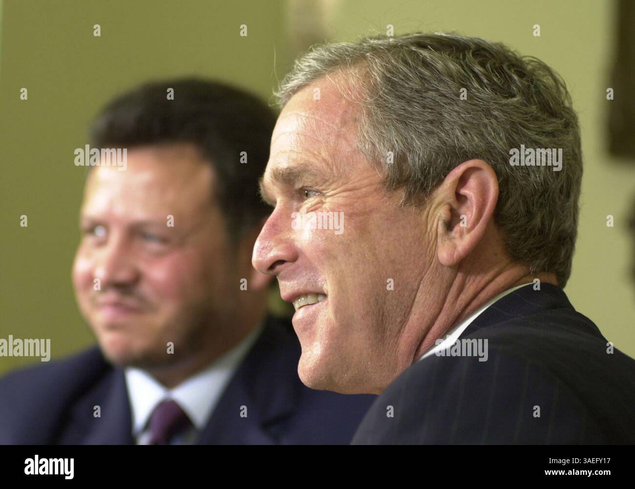 Apr 10, 2001; Washington, D.C., USA; U.S. President George W. Bush ...