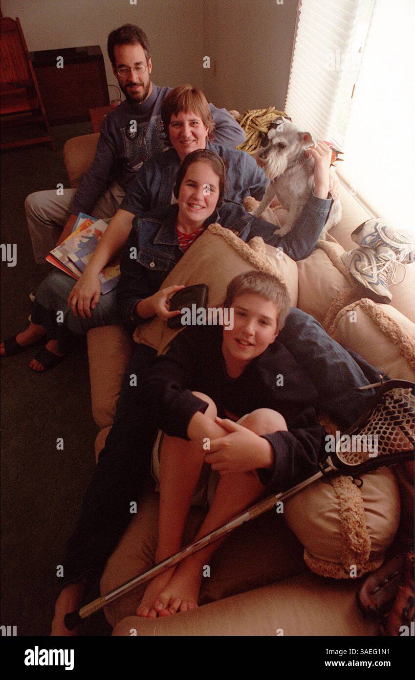 Sep 26, 2000; Englewood, Colorado, USA; American family values. The ...