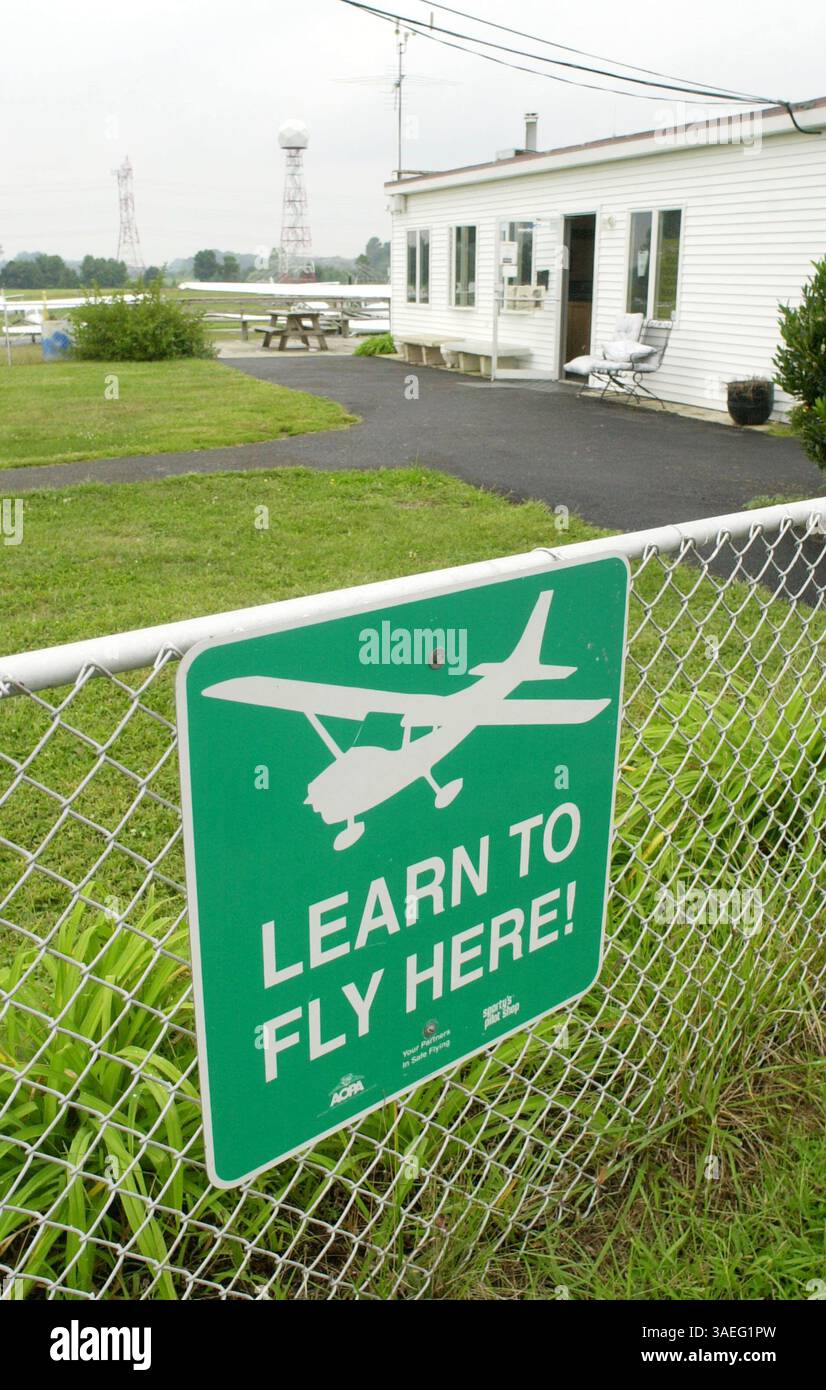 Sep 21, 2001; Bowie, Maryland, USA; The Freeway Airport where HANI ...