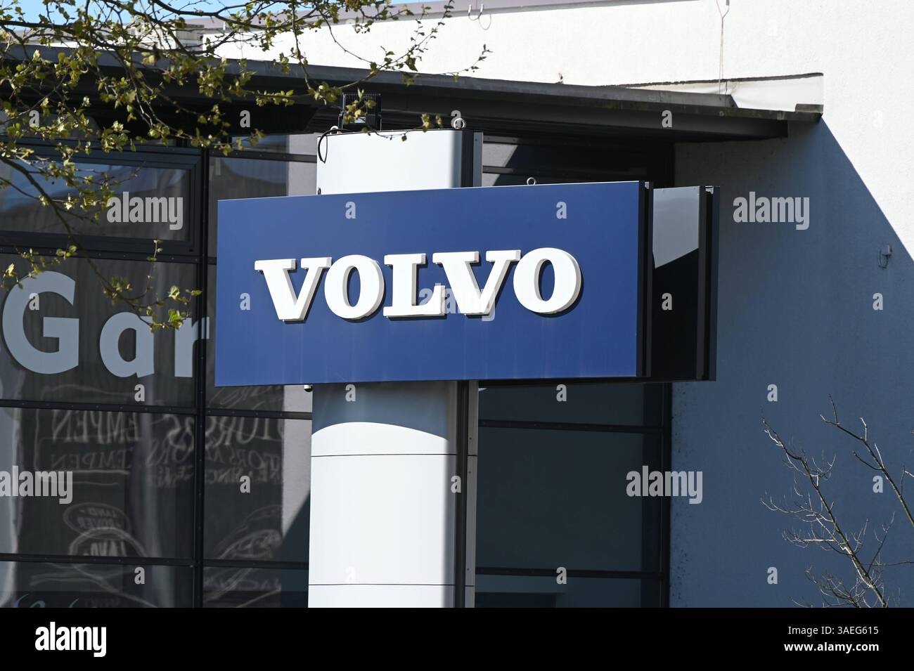 Logo, Schriftzug des schwedischen Autohersteller Volvo *** Logo ...