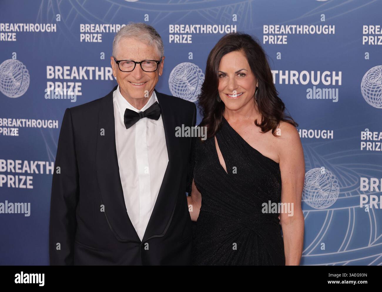 Bill Gates, Paula Hurd attend the 11th Breakthrough Prize Ceremony at ...