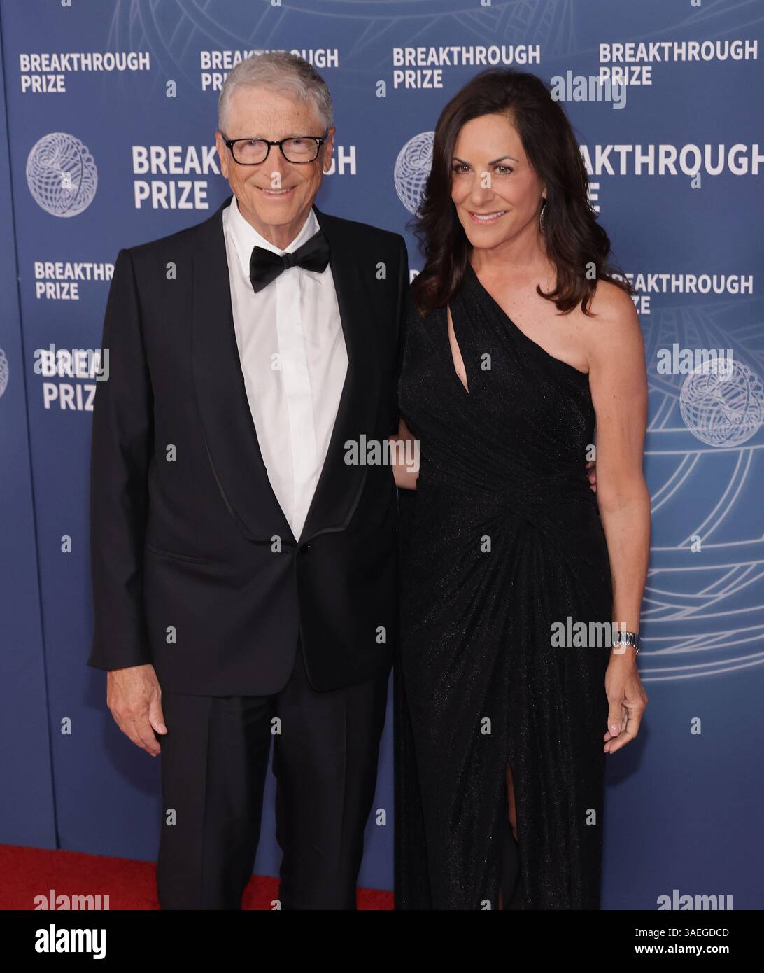 Bill Gates, Paula Hurd attend the 11th Breakthrough Prize Ceremony at ...