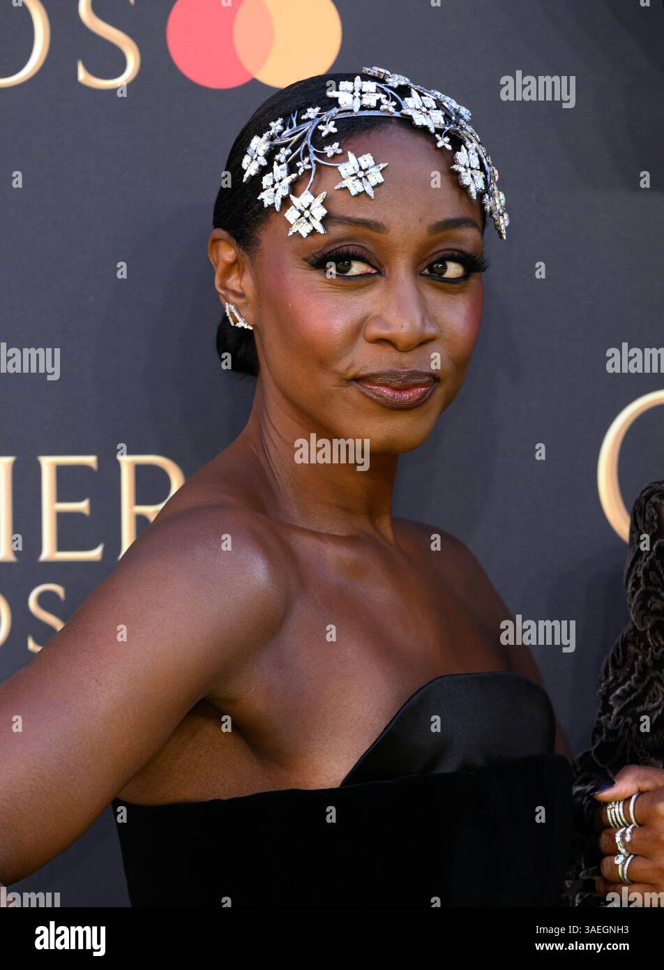 London, UK. April 6th, 2025. Beverley Knight arriving at The Olivier ...