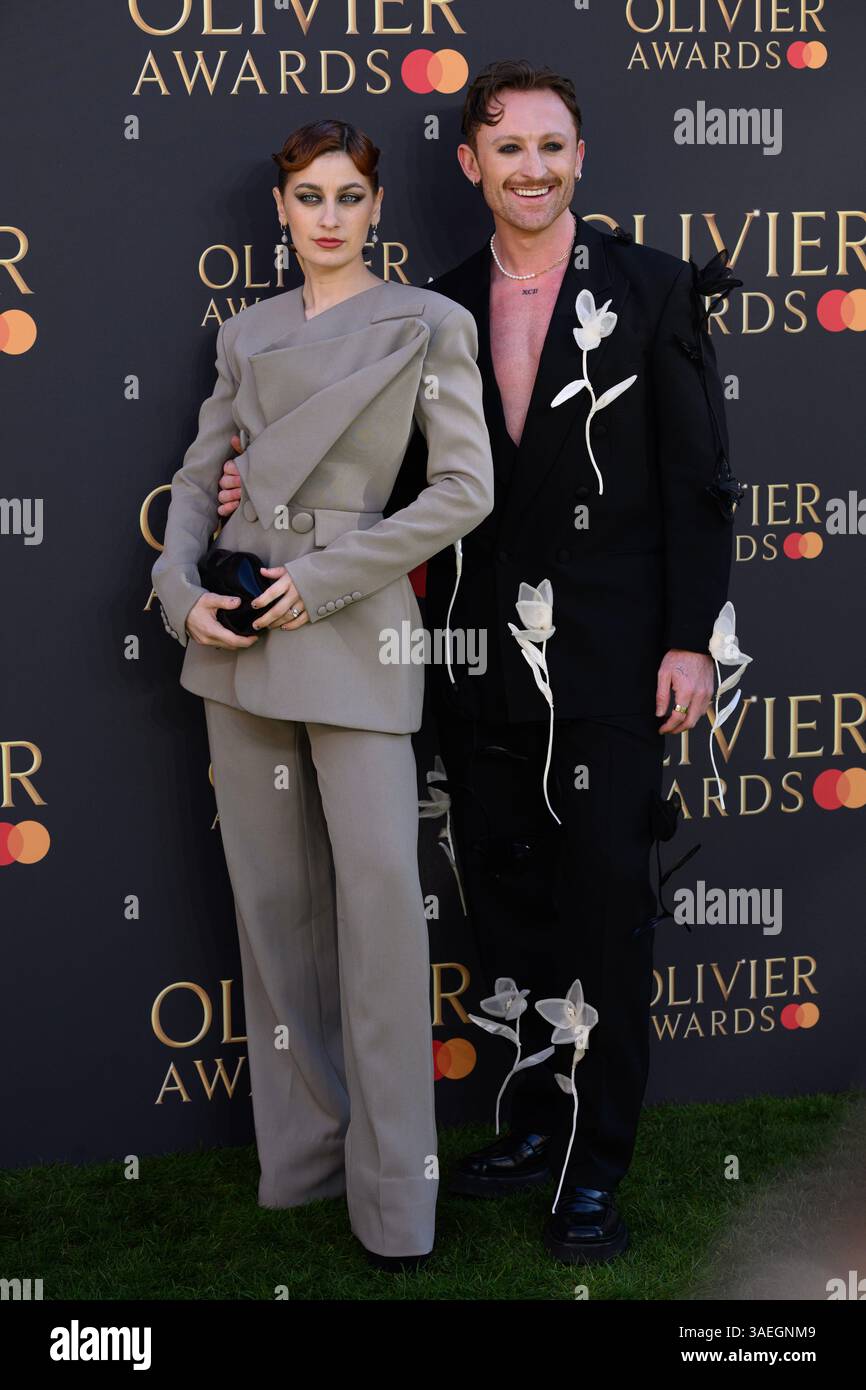 London, UK. April 6th, 2025. Georgie Buckland and Christopher Parkinson ...
