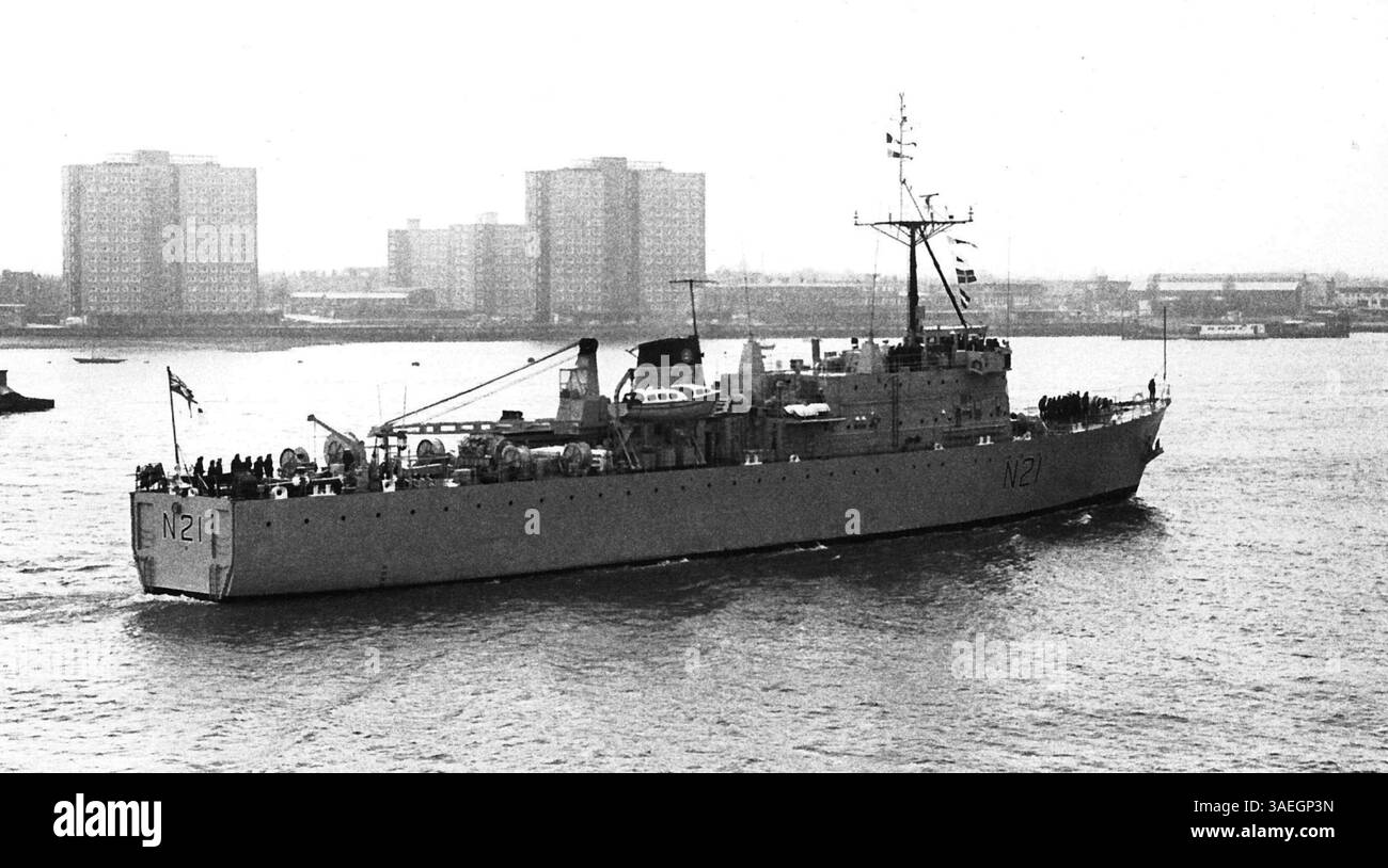 AJAXNETPHOTO. 1976. PORTSMOUTH, ENGLAND - THORNYCROFT (WOOLSTON) BUILT ...