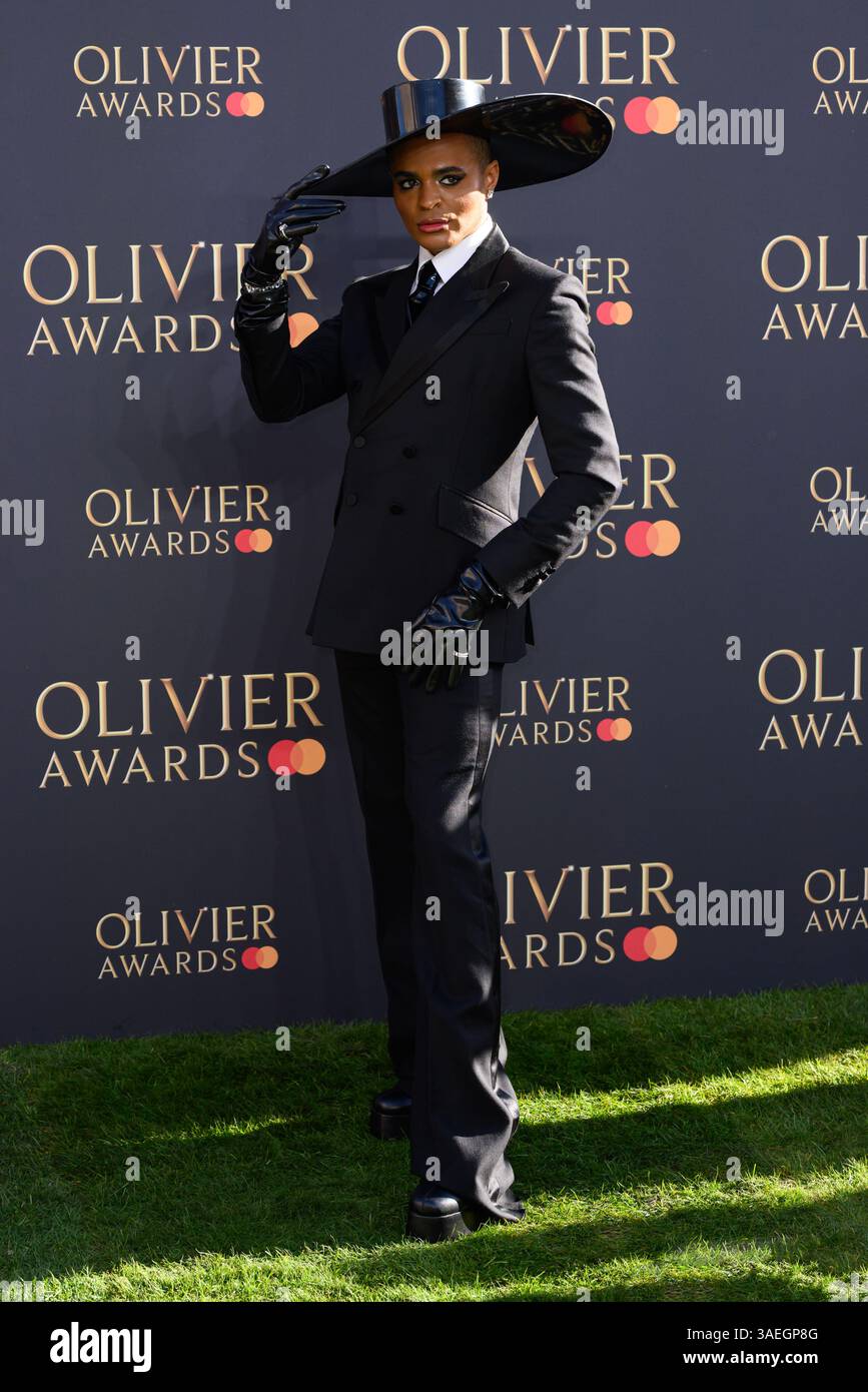 London, UK. April 6th, 2025. Layton Williams arriving at The Olivier ...