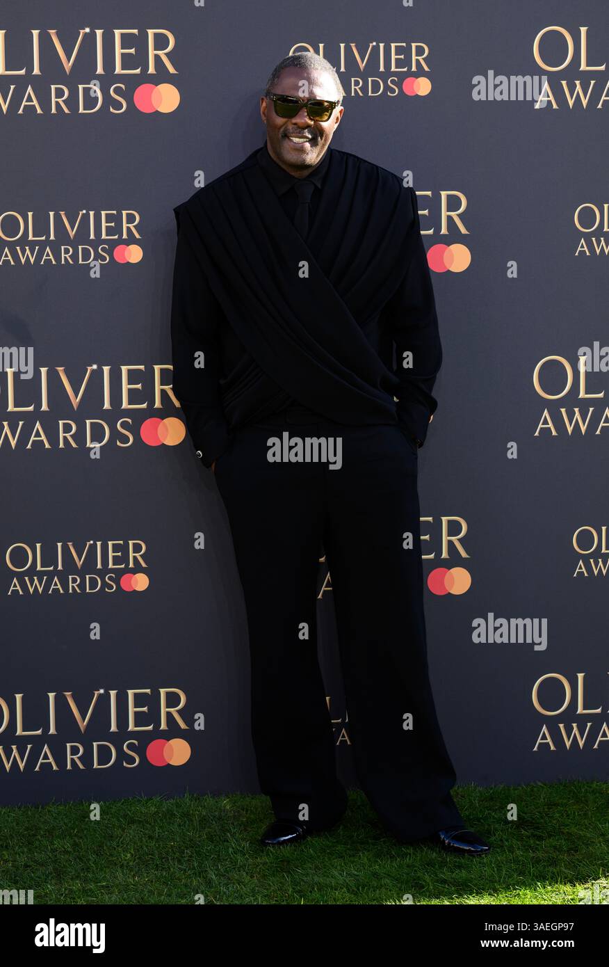 London, UK. April 6th, 2025. Idris Elba arriving at The Olivier Awards ...