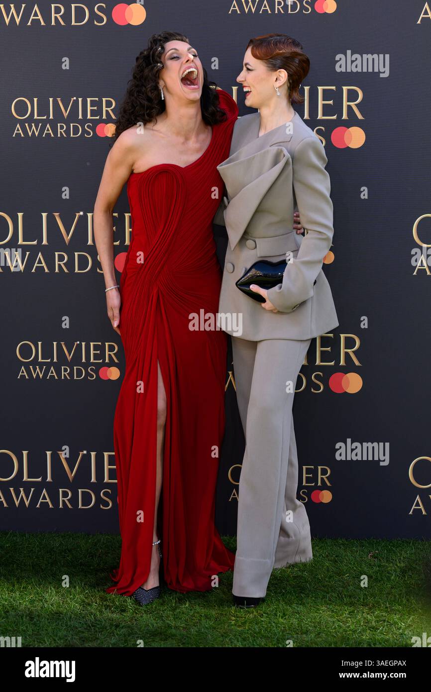 London, UK. April 6th, 2025. Amy Di Bartolomeo and Georgie Buckland ...