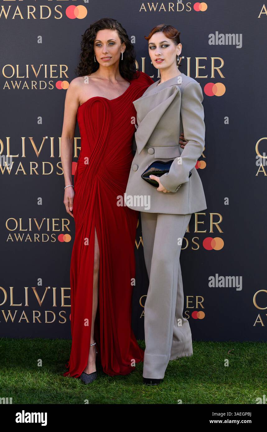 London, UK. April 6th, 2025. Amy Di Bartolomeo and Georgie Buckland ...
