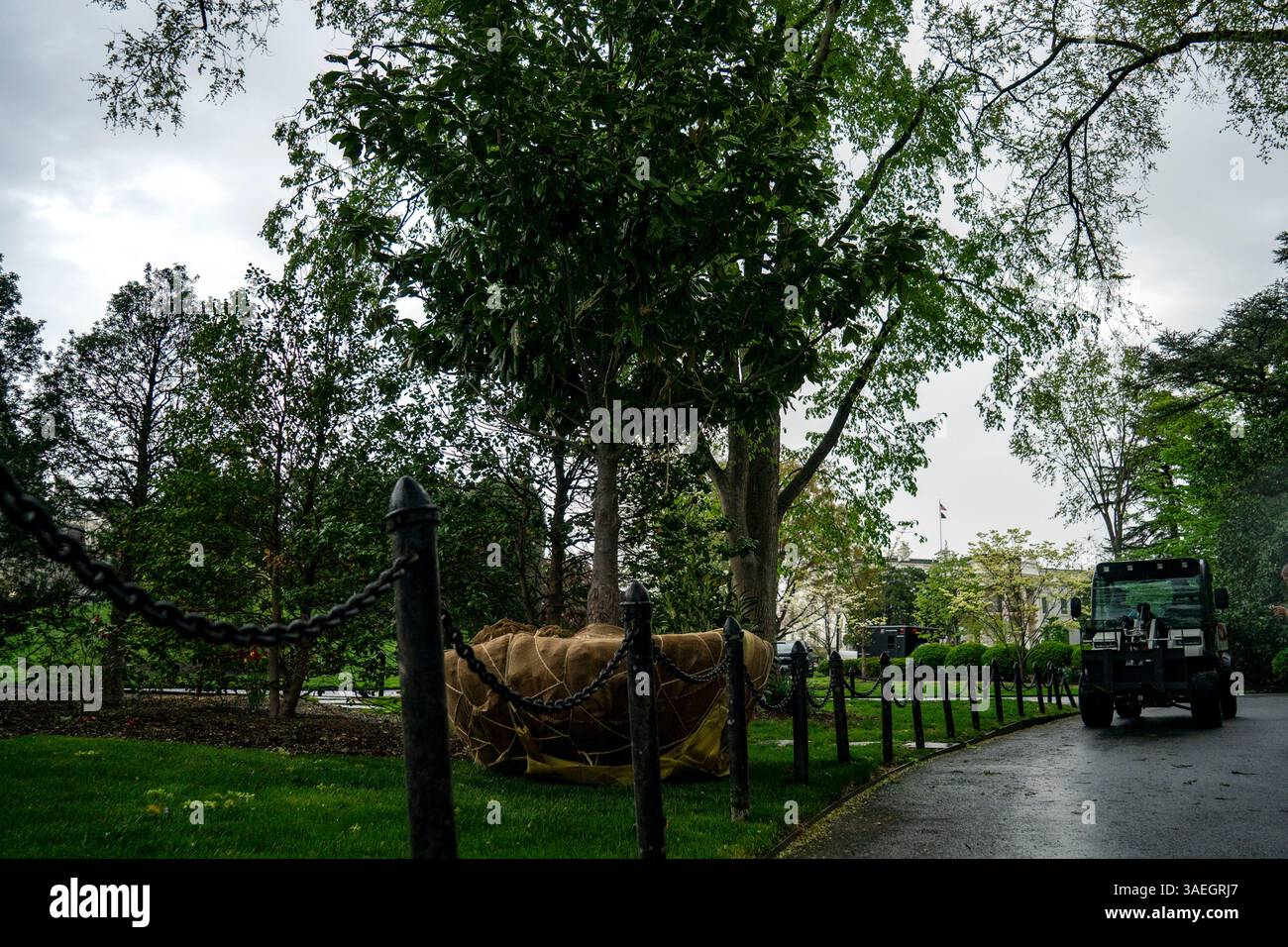 Washington, United States . 06th Apr, 2025. The Andrew Jackson ...