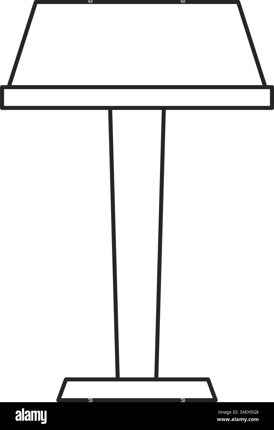 Rostrum microphone in conference hi-res stock photography and images ...