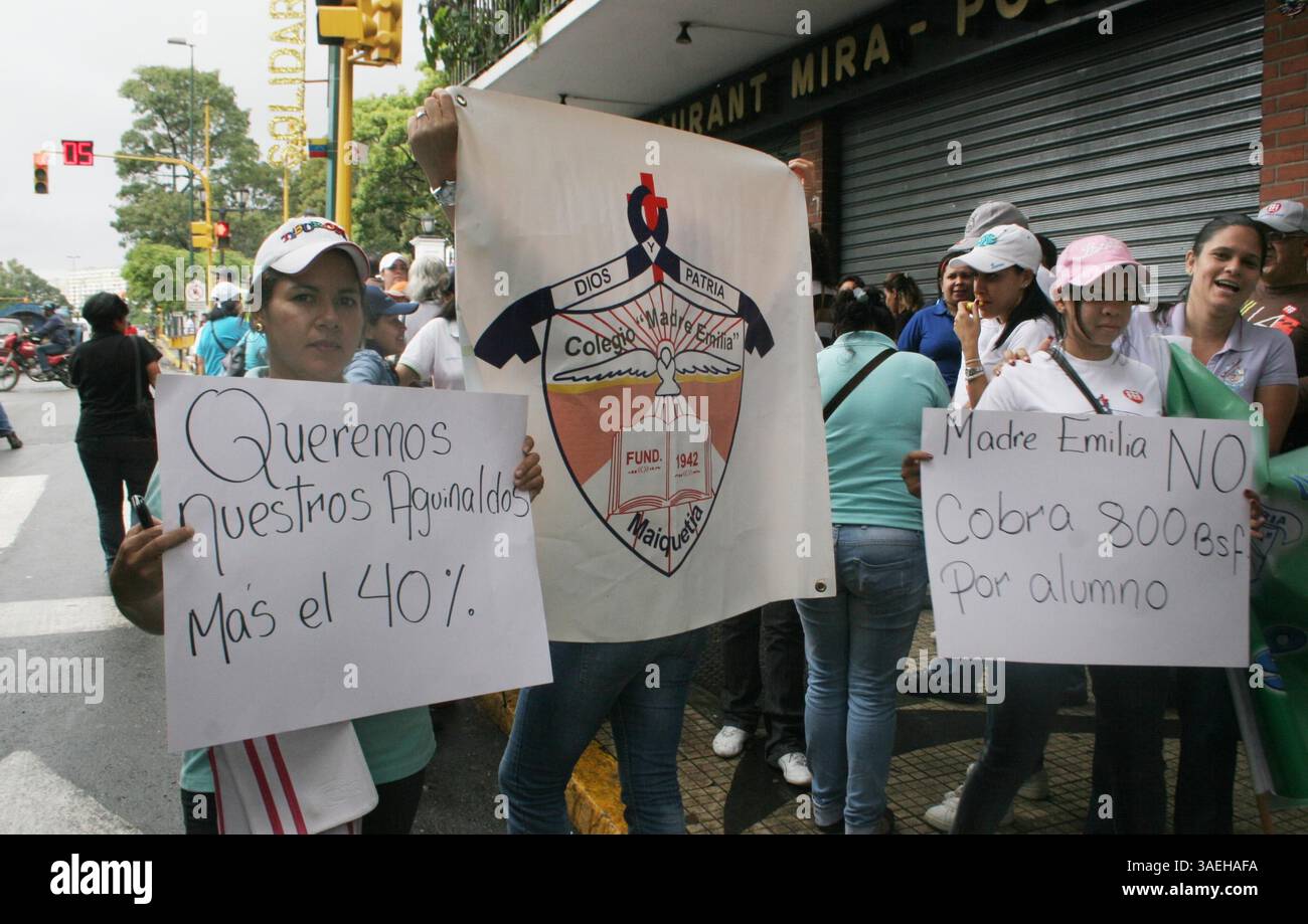 Dec. 21, 2011 - Caracas, DISTRITO CAPITAL, Venezuela - Educadores de Fe ...
