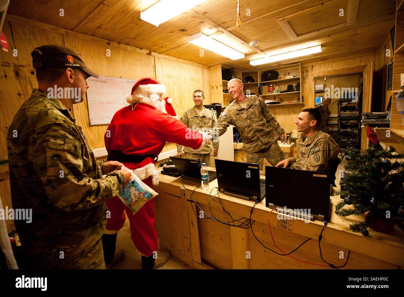 Dec. 24, 2011 - Kandahar, Afghanistan - Battalion Commander Lt. Col ...