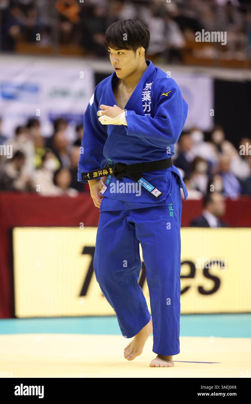 Fukuoka Kokusai Center, Fukuoka, Japan. 6th Apr, 2025. Ryotaro Masuchi ...