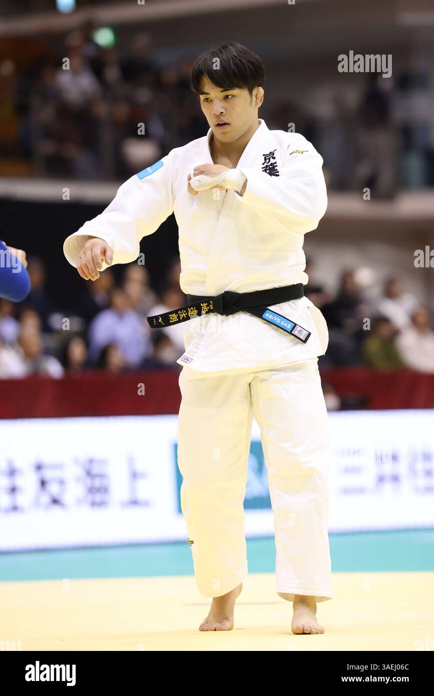 Fukuoka Kokusai Center, Fukuoka, Japan. 6th Apr, 2025. Ryotaro Masuchi ...