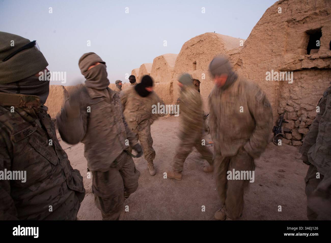 Dec. 28, 2011 - Molla Dust, Kandahar, Afghanistan - Soldiers from ...