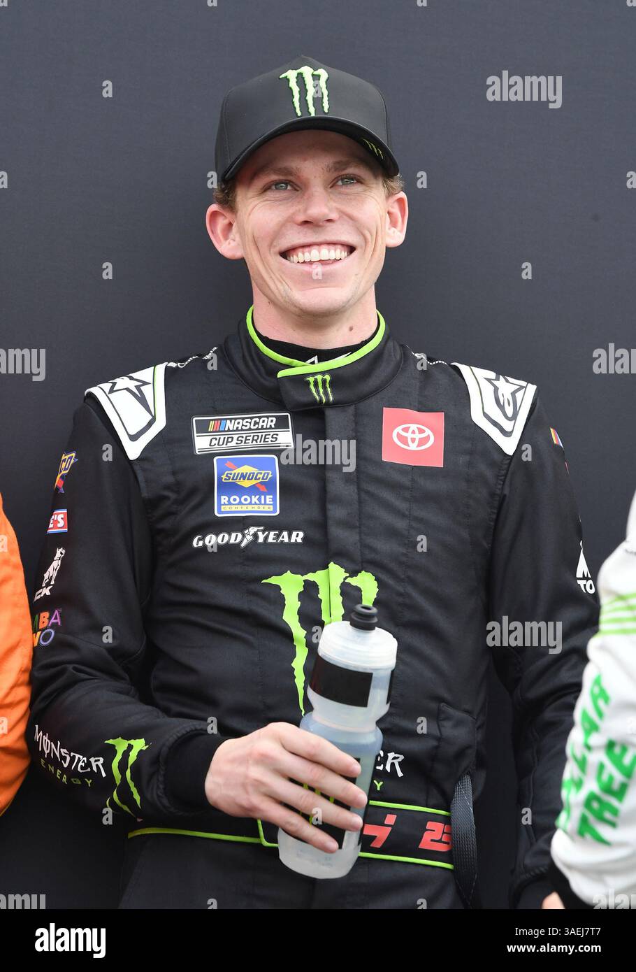 DARLINGTON, SC - APRIL 06: Riley Herbst (#35 23XI Racing Monster Energy ...