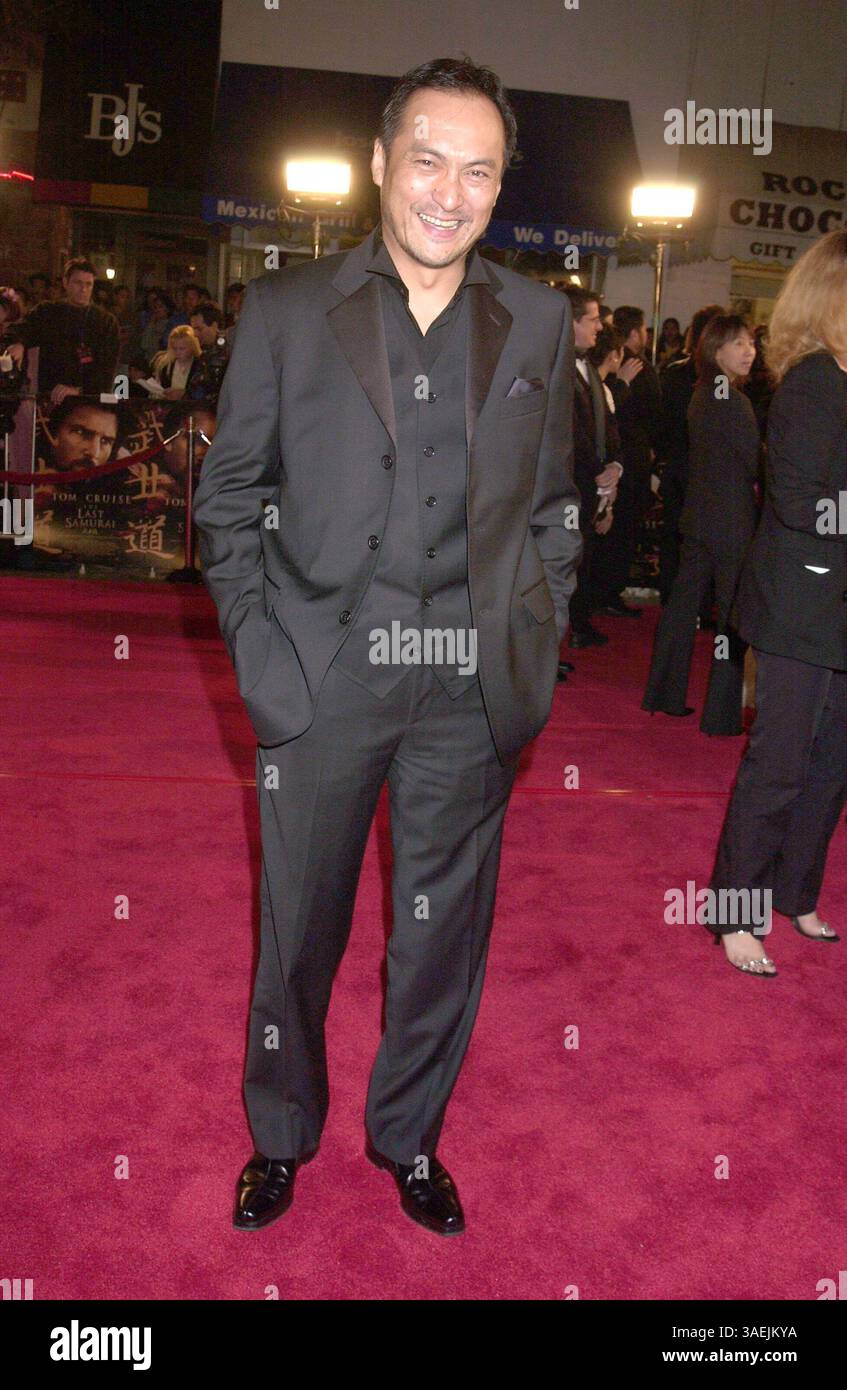 Dec 01, 2003; Los Angeles, CA, USA; Actor KEN WATANABE at 'The Last ...