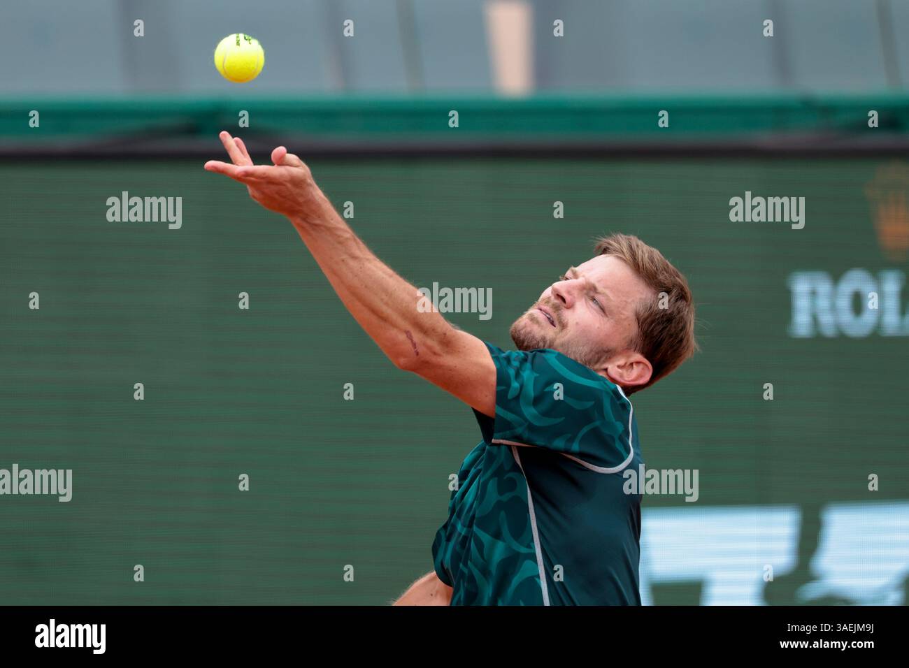 Roquebrune Cap Martin, France. 06th Apr, 2025. David Goffin of Belgium ...