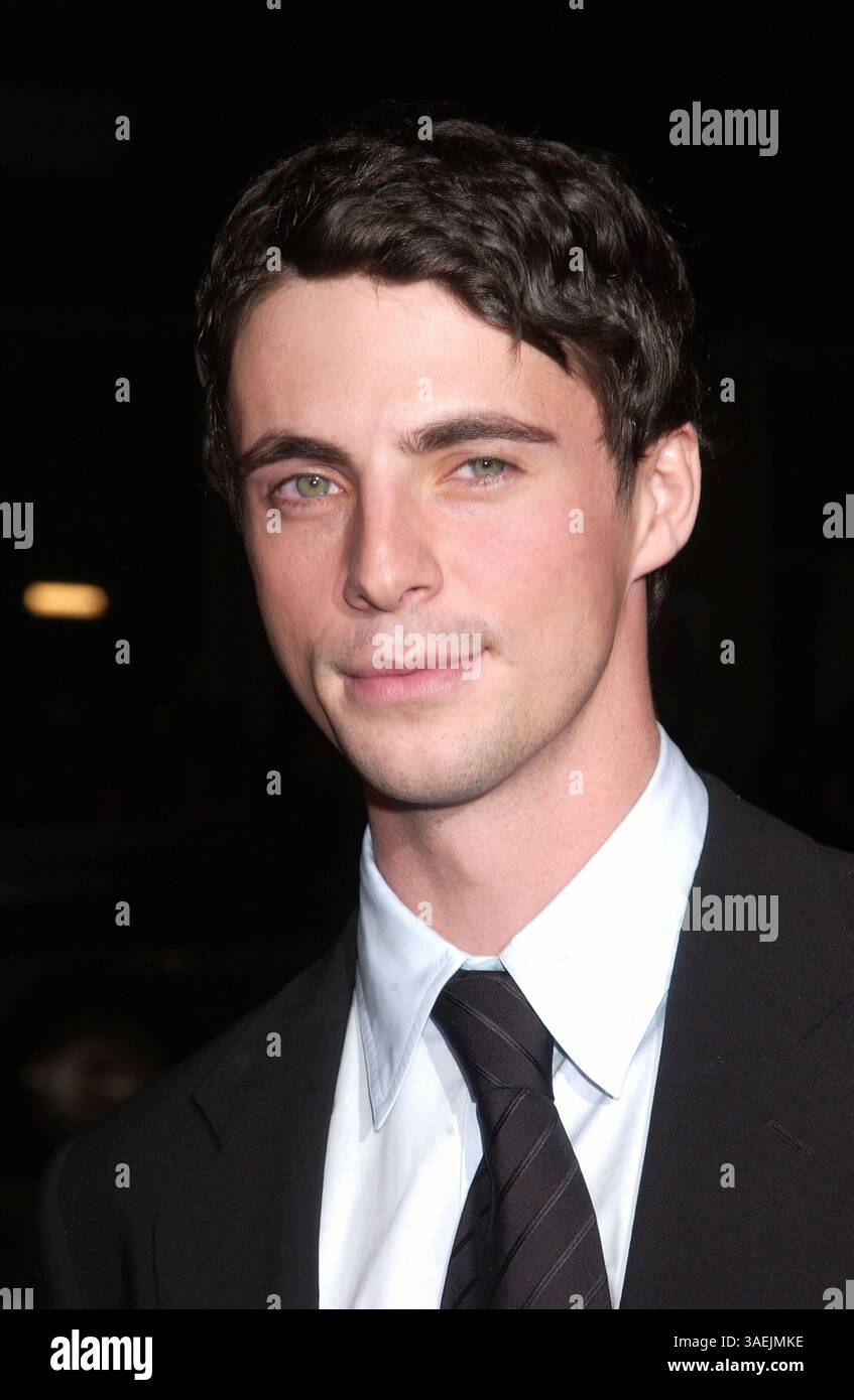 Jan 07, 2004; Los Angeles, CA, USA; Actor MATTHEW GOODE at the 'Chasing ...