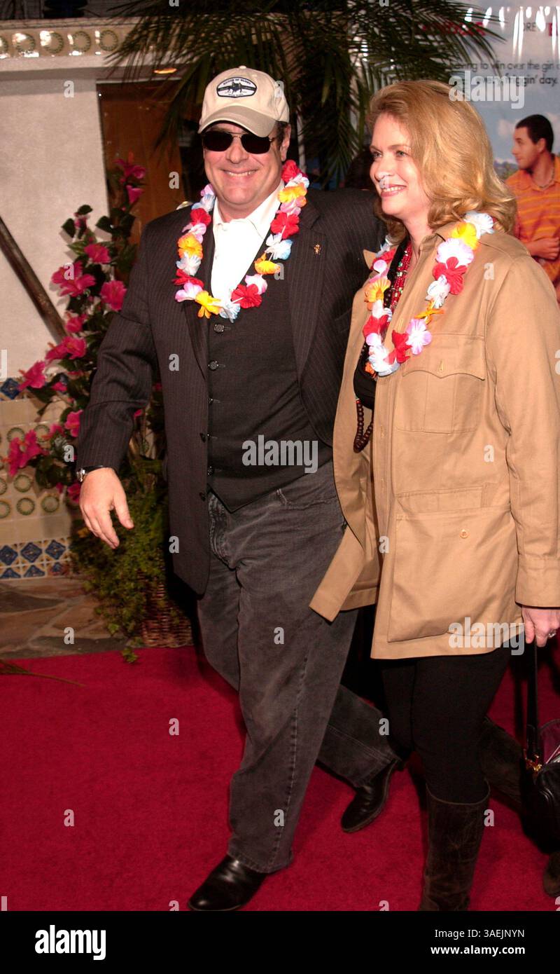 Feb 03, 2004; Los Angeles, CA, USA; Actor DAN AYKROYD and wife Actress ...