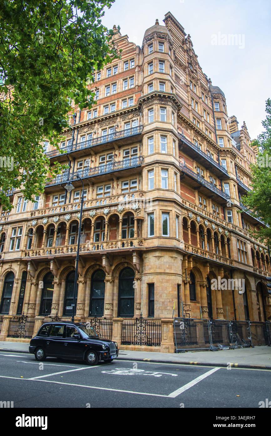 The facade on Hotel Principal on Russell Square, Bloomsbury, Camden ...