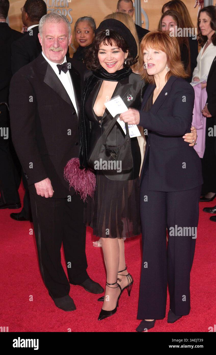 Feb 22, 2004; Los Angeles, CA, USA; Actors BERNARD HILL, LINDA HART and ...