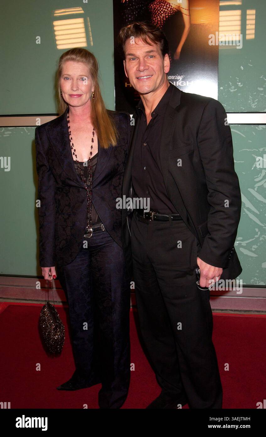 Feb 24, 2004; Los Angeles, CA, USA; Actor PATRICK SWAYZE and wife LISA ...