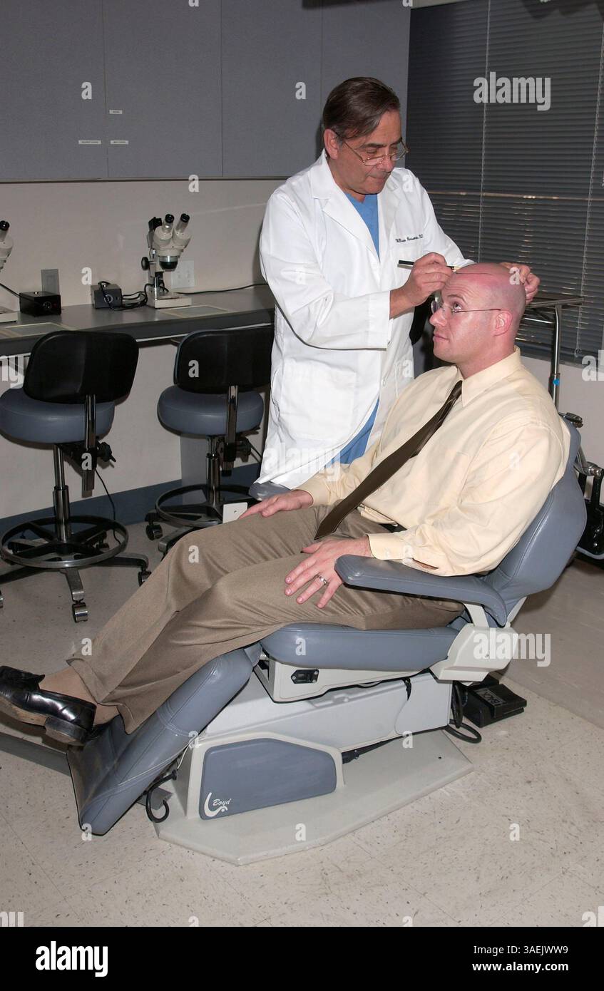 Mar 17, 2004; Los Angeles, CA, USA; Doctor WILLIAM R. RASSMAN being ...