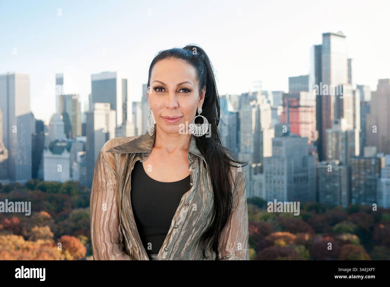 Nov. 12, 2011 - New York, New York, U.S. - JENNIFER RUSH, recording ...