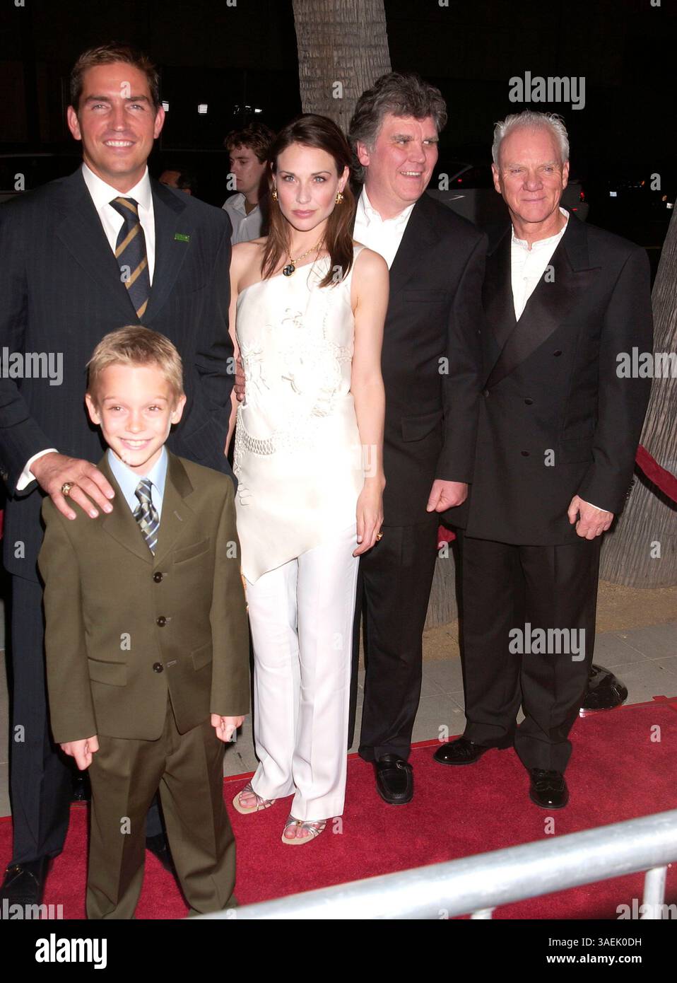 Apr 19, 2004; Los Angeles, CA, USA; Actors JIM CAVIEZEL, CLAIRE FORLANI ...