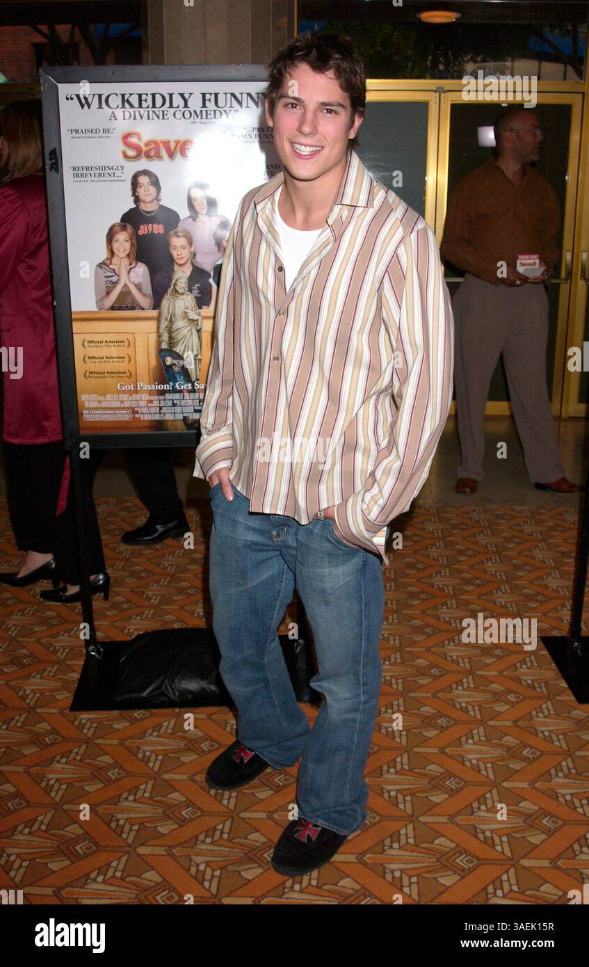 May 13, 2004; Los Angeles, CA, USA; Actor SEAN FARIS at the 'Saved' LA ...