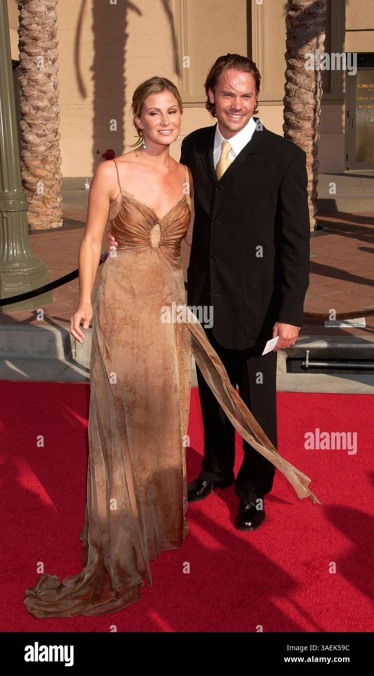 Sep 12, 2004; Los Angeles, California, USA; Actress TRACY HUTSON with ...
