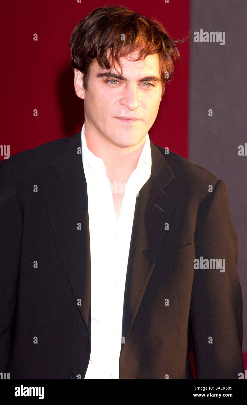 Sep 20, 2004; Hollywood, CA, USA; Actor JOAQUIN PHOENIX at the world ...